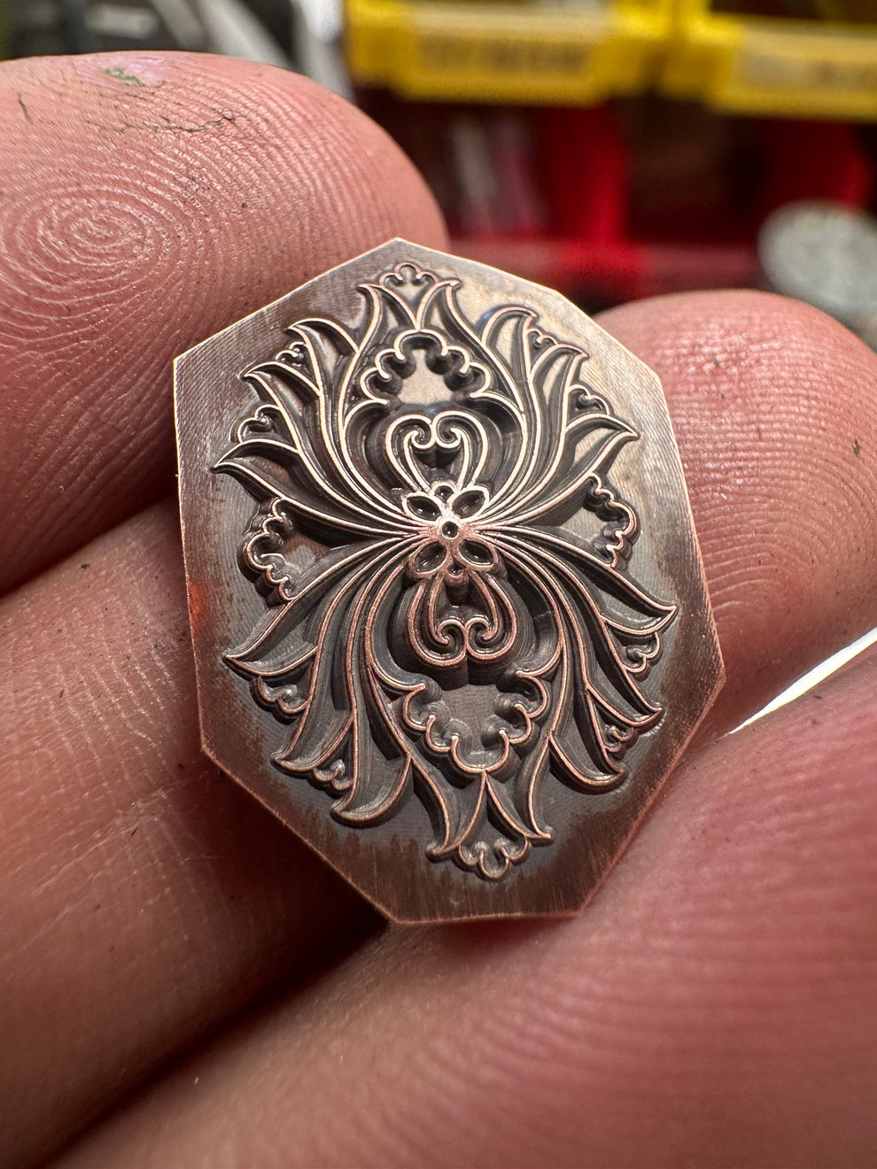 Custom 2.5D Coining Die - Embossing Die for 20 ton Press – Bonny Doon Tools